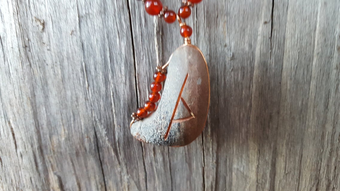 Thurisaz - Kano Rune Necklace | Touchstone Runes by Barbara Johns